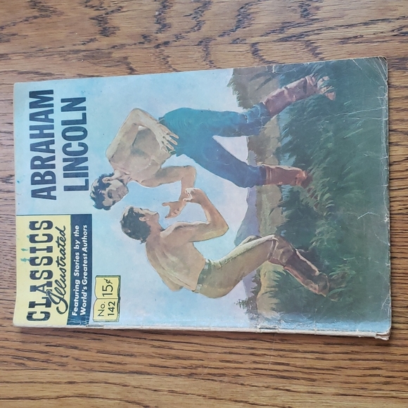 Other | Vintage 5s Classics Illustrated No 142 Abraham Lincoln Comic ...